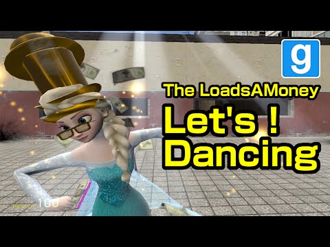 【GMOD実況】Garry'sMod The LoadsAMoneyでLet's Dancing！ エルサ / Elsa Funny ...