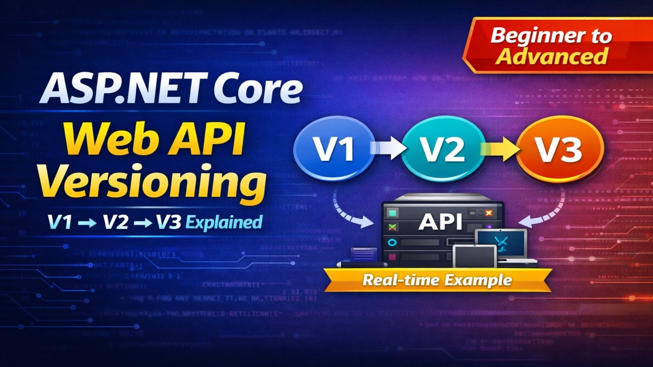 ASP.NET Core Web API Versioning | Query, Header, Media Type and URL ...