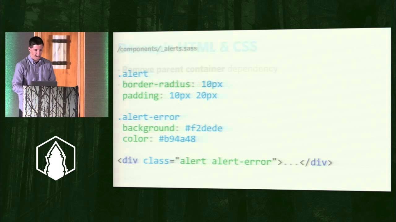 SHAY HOWE CSS as a Service: Maintaining Style | CascadiaFest 2015 - YouTube