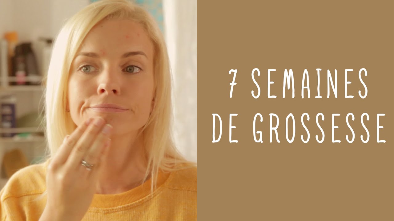 7 semaines de grossesse - YouTube