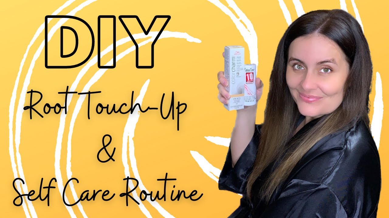 DIY Root Touch Up & Self Care Vlog - YouTube