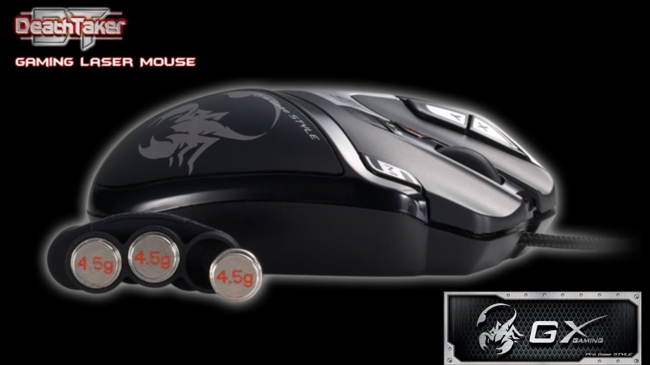 Prezentacja myszki dla graczy z serii GX-Gaming - Genius DeathTaker ...