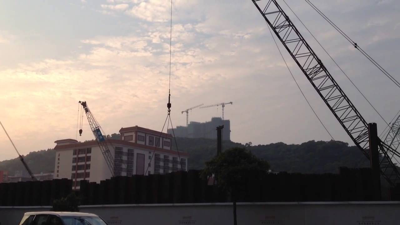 Macau construction - YouTube