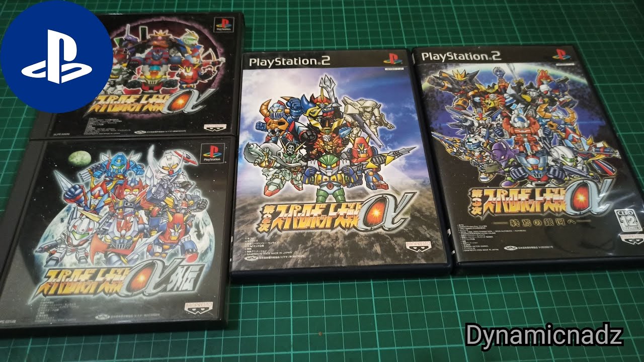Super Robot Wars Alpha Series | Game Collection PS1 And PS2 - YouTube