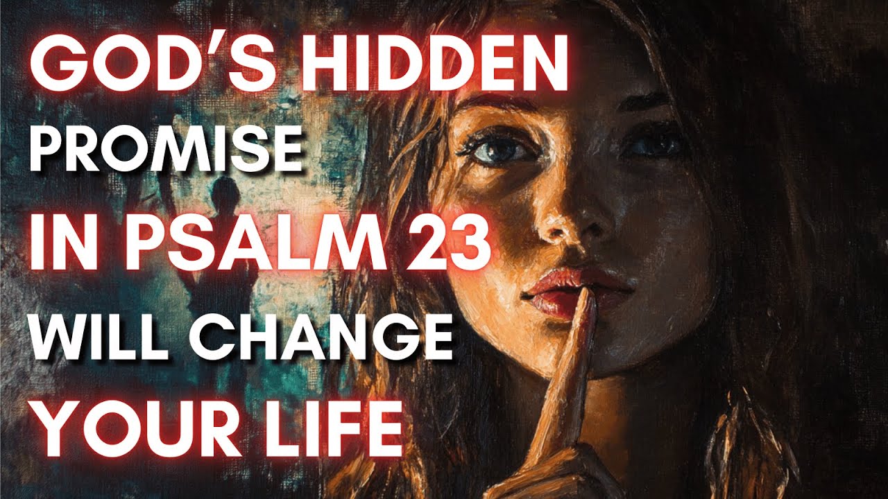God’s Hidden Promise in Psalm 23 – This Will Change Your Life! | Bible ...