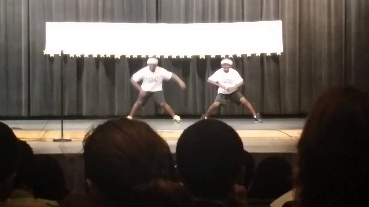 Amp & PJ school talent show - YouTube