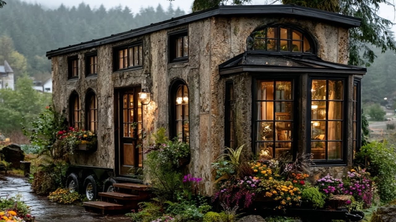 Absolutely Beautiful and cozy compact house on wheels that makes ...
