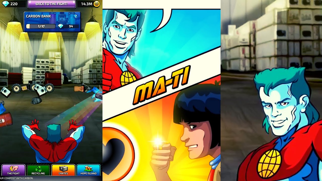 Captain Planet: Gaia Guardians | Last Planeteer MA-TI! | iOS / Android ...
