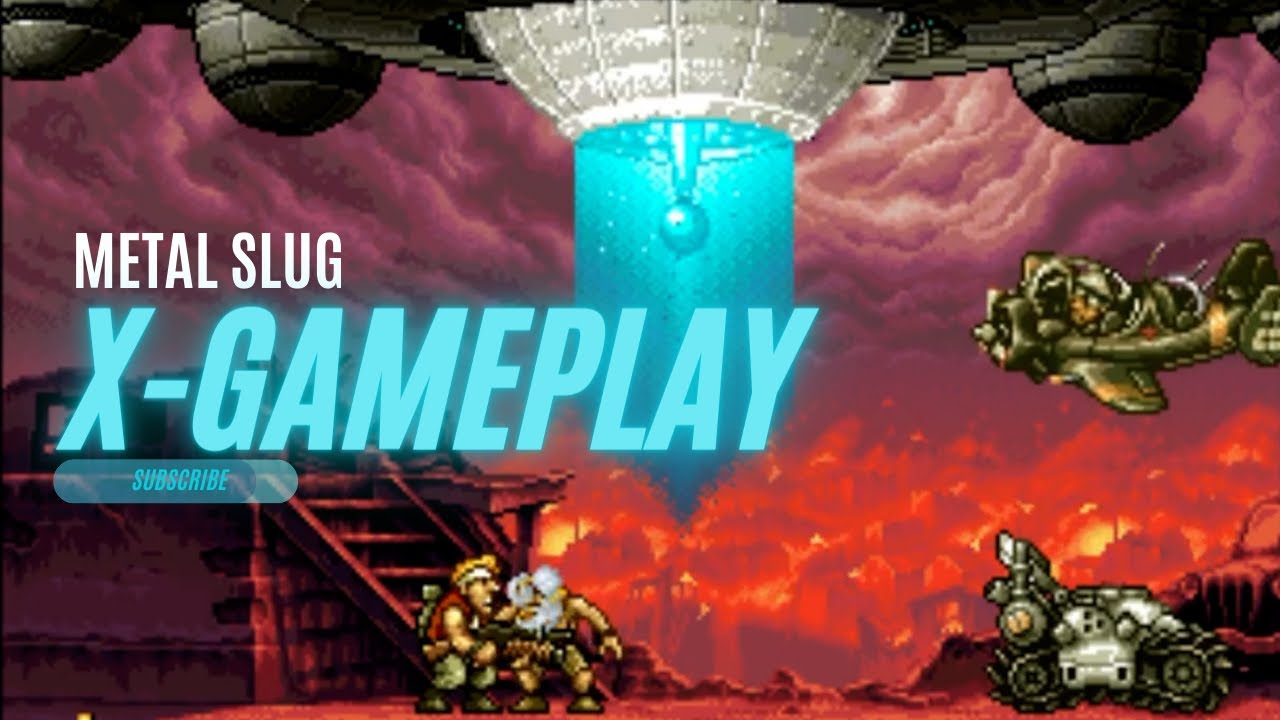 Metal Slug X gameplay/UFO/Parody - YouTube