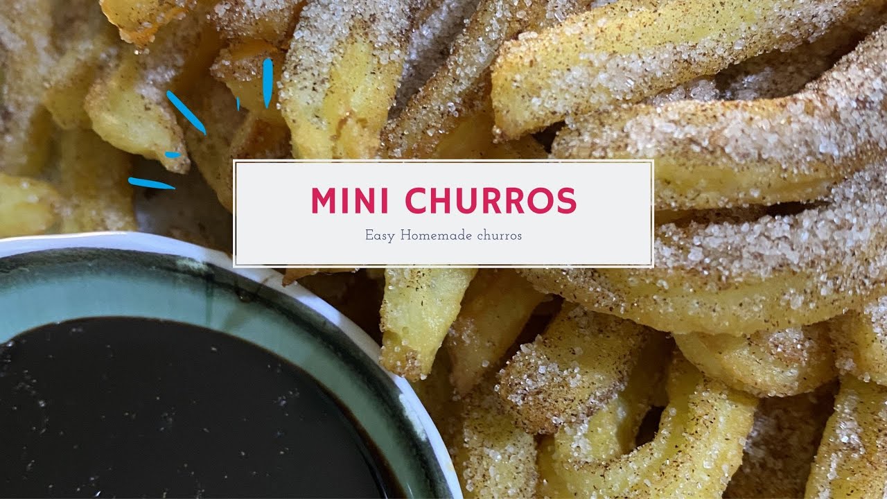 HOMEMADE MINI CHURROS - YouTube