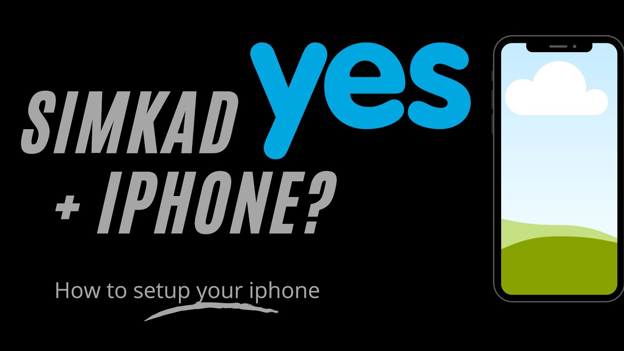Cara setting simkad yes4g dalam iphone - YouTube