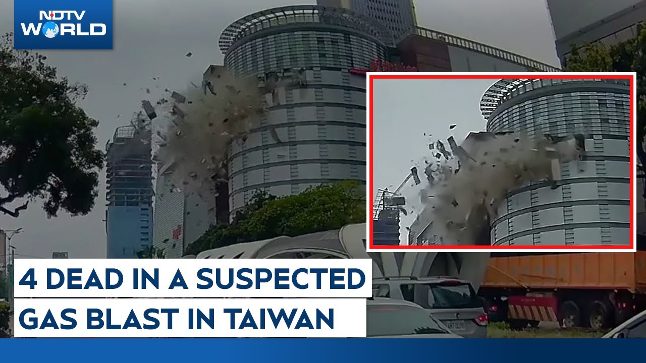 Taiwan Blast | Deadly Gas Explosion In Shopping Mall Floor, Kills At ...