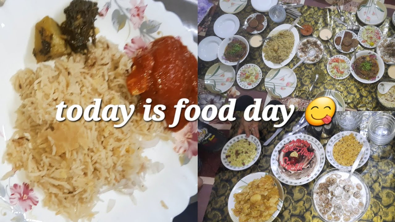 today is food day 😋 | Friday with family and friends ️ - YouTube