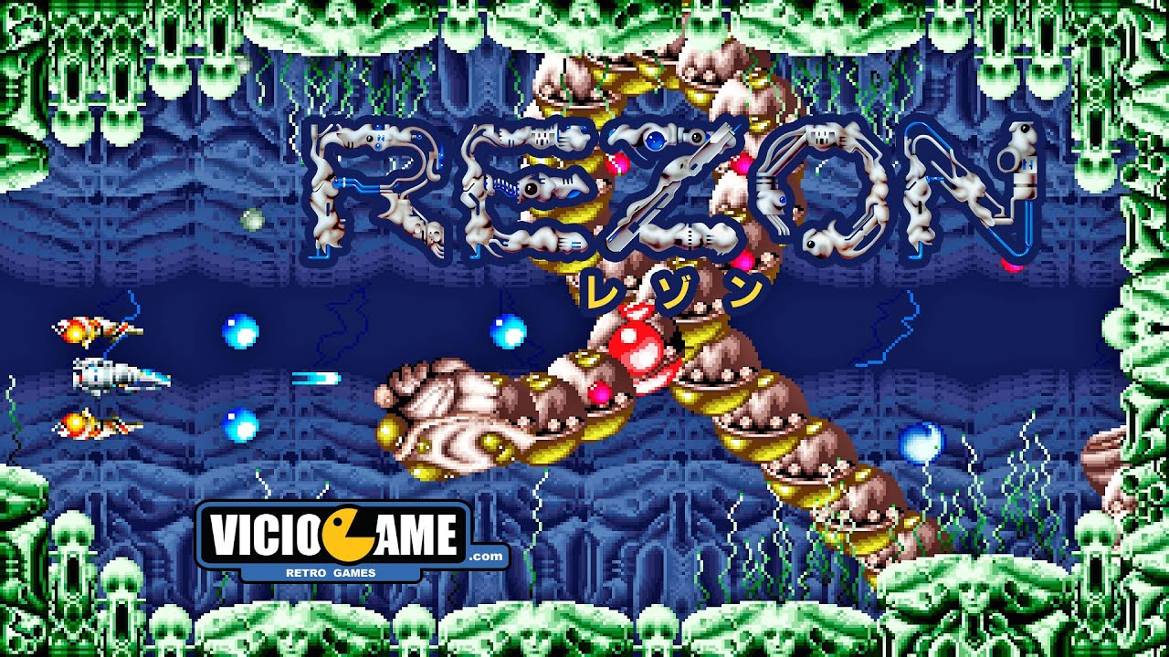 🎮 Rezon (Arcade) Complete Gameplay - YouTube