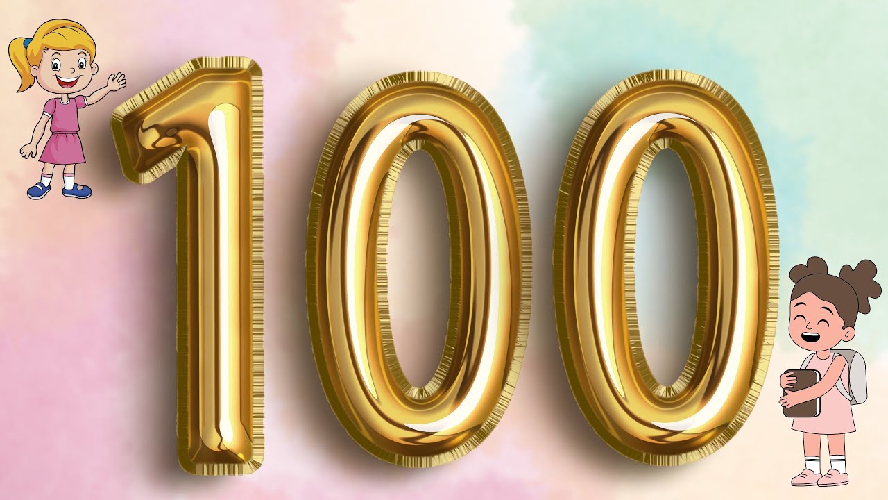 1 to 100 | The Big Numbers Song - YouTube