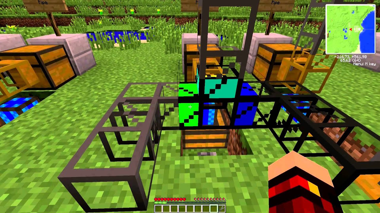 Wissenswertes über Tekkit (Transport Pipes) - YouTube