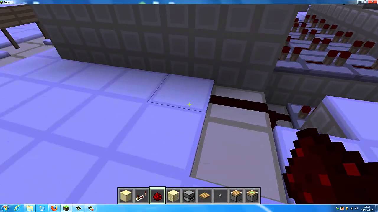 Redstone Contraptions: #3 Push n Pull Minigame - YouTube