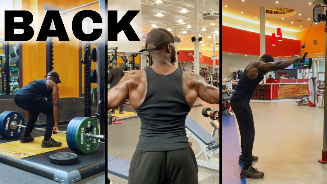 BACK DAY- 4 ESSENTIAL EXERCISES FOR GROWTH - YouTube