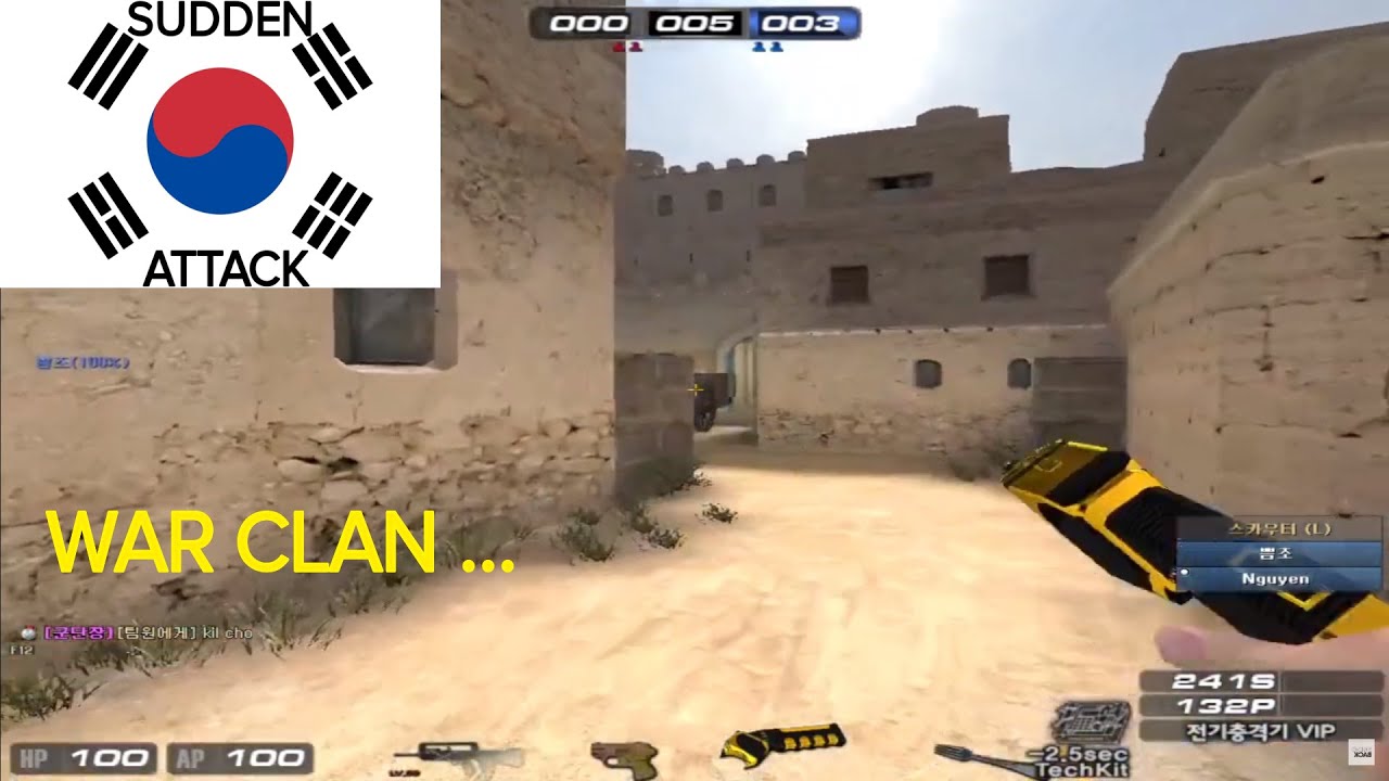 [ Sudden Attack #843 ] WAR CLAN P134 | Biệt Đội Thần Tốc - YouTube