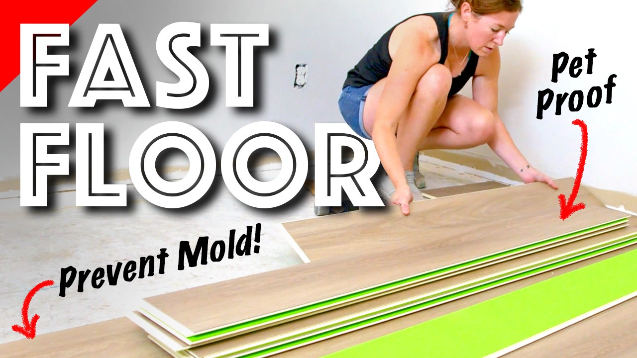 How to Install Vinyl Plank Flooring - YouTube
