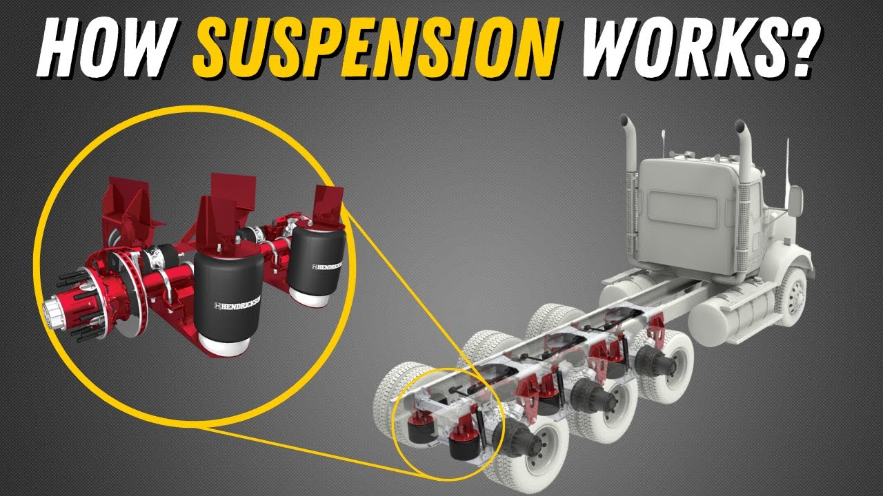 How Does Semi-Truck Suspension Systems Work? - YouTube