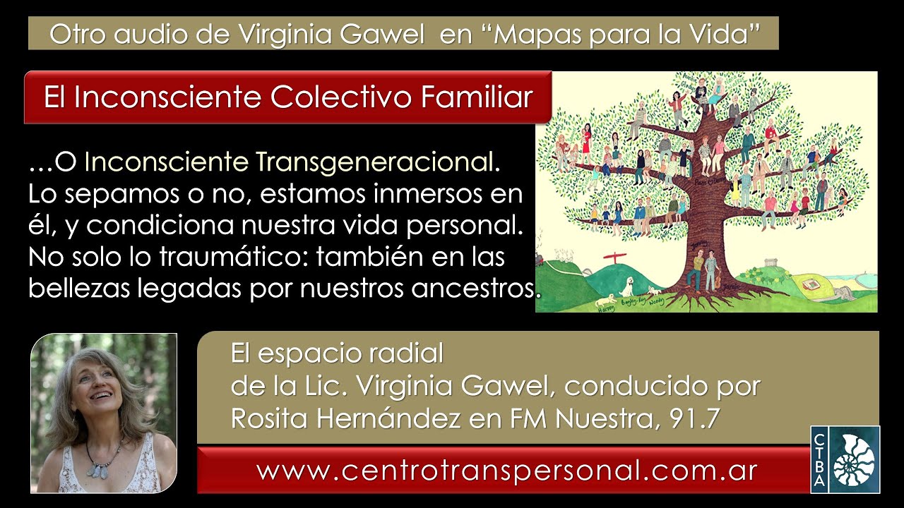 Virginia Gawel: EL INCONSCIENTE COLECTIVO FAMILIAR - YouTube