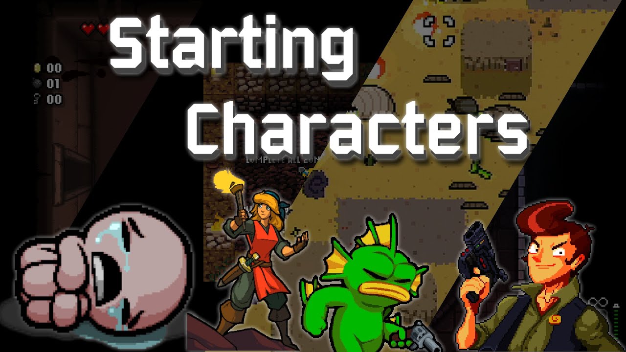 How Roguelike starting characters teach you how to play - YouTube