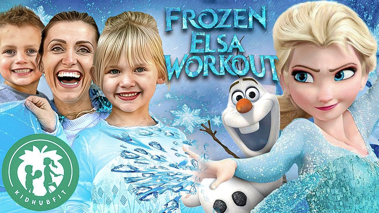 Frozen Elsa Workout ️ | Exercise For Kids 🏋️ | Fun Active Play 🏃‍♀️ ...