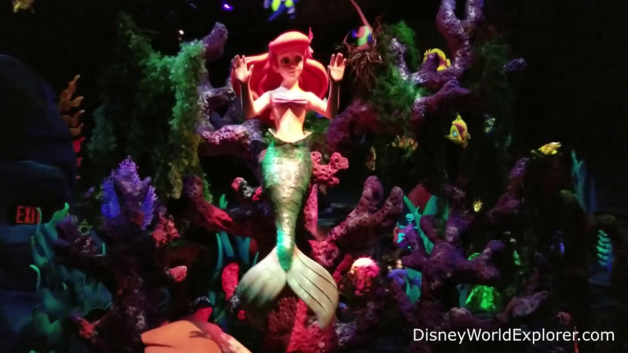 Under the Sea - Journey of The Little Mermaid - Complete Ride - YouTube