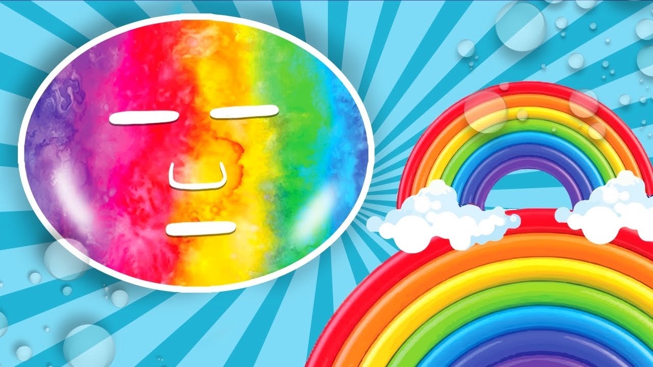I made rainbow face mask challenge!!/oddly satisfying #5 - YouTube