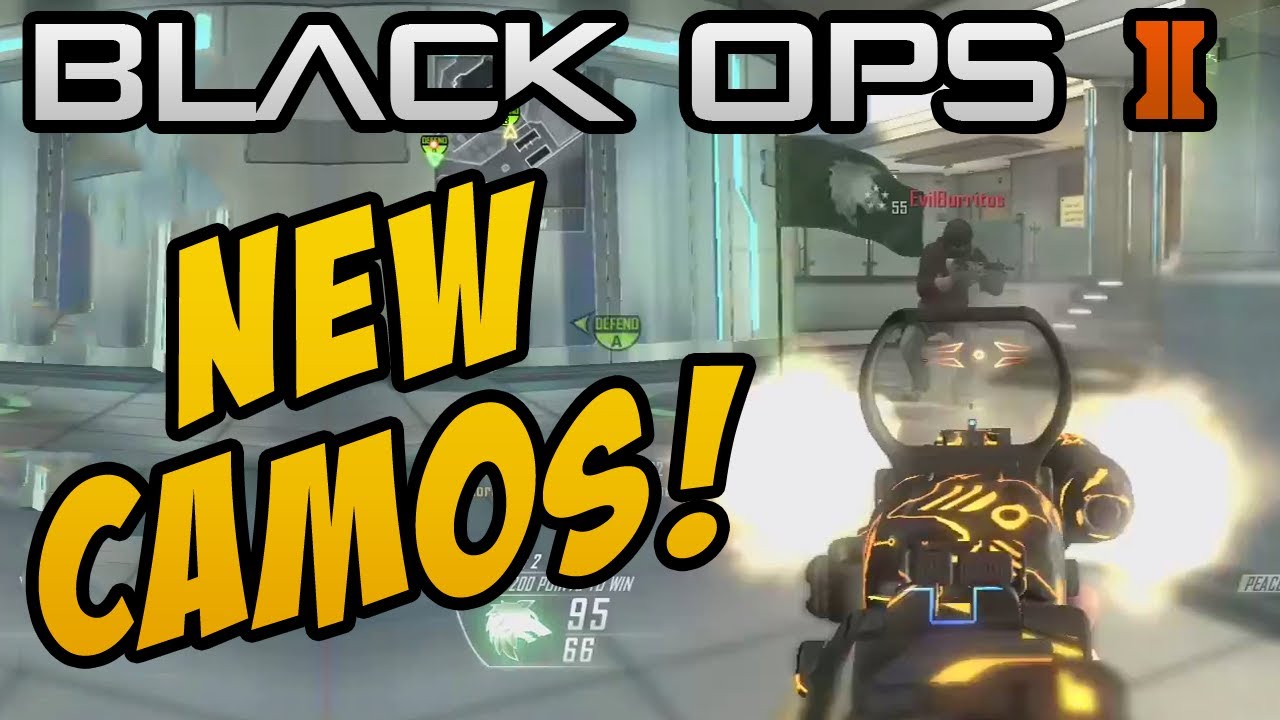 NEW Black Ops 2 CAMOS - CYBORG, COMIC BOOK, DRAGON & PALADIN + More ...