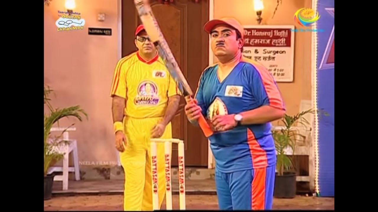JETHALAL'S BATTING | GPL 2 I TMKOC COMEDY | Tarak Mehta Ka Ooltah ...