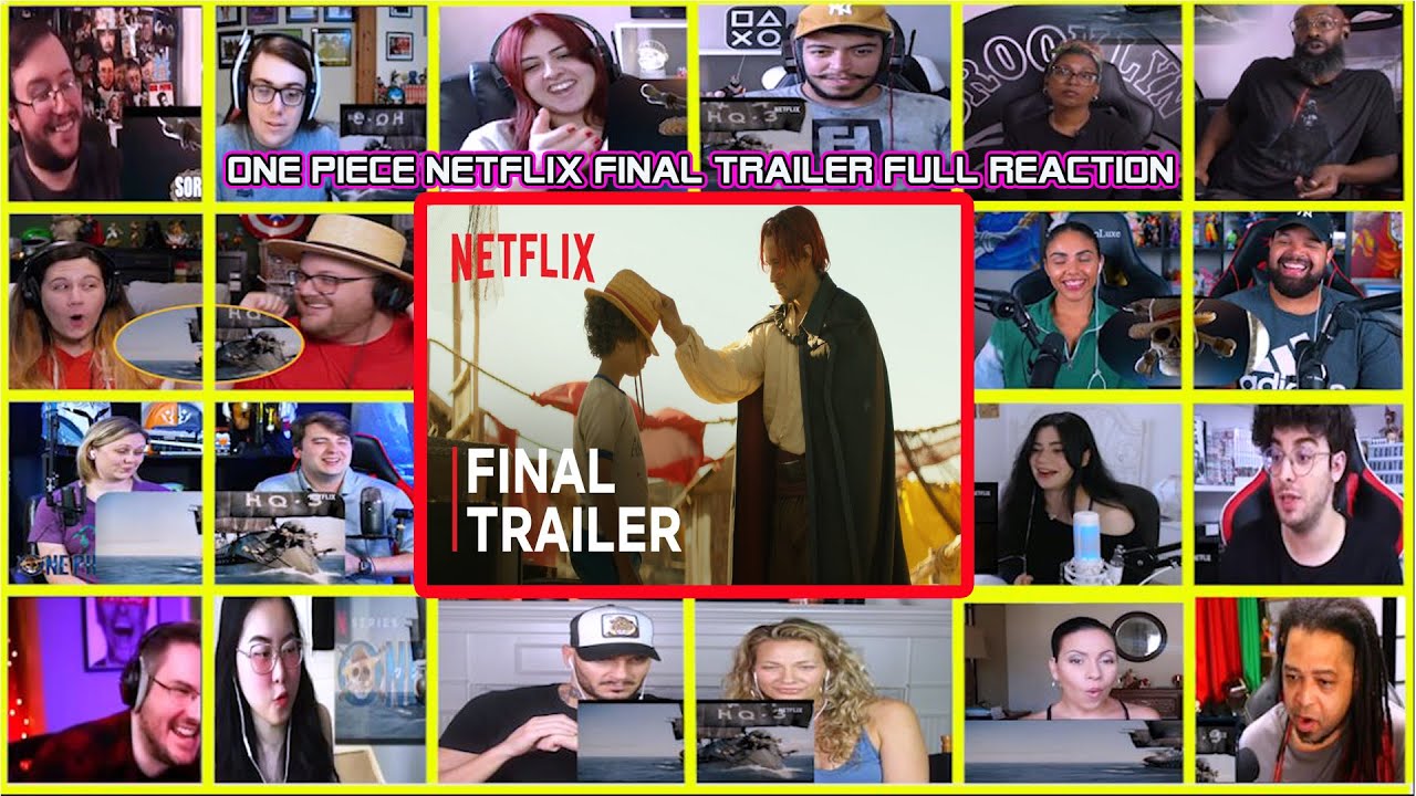 【海外の反応】One Piece Netflix Final Trailer FULL REACTION MASHUP - 『ONE ...