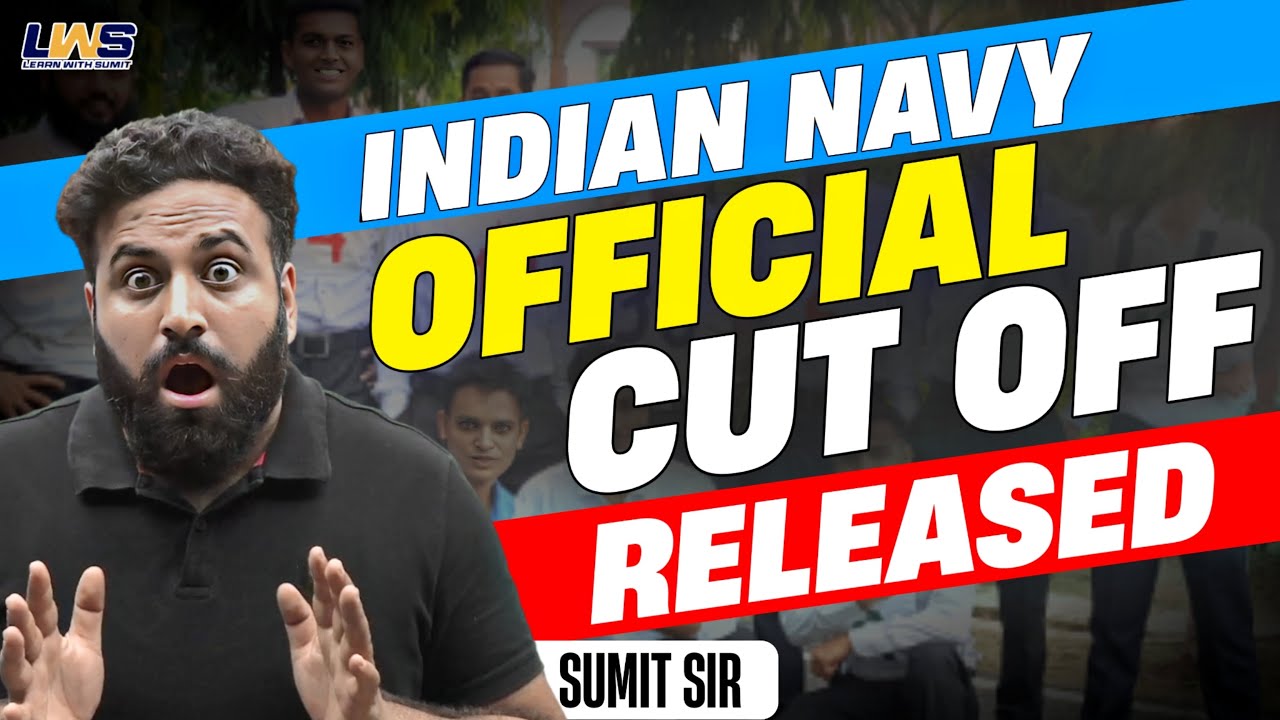 Shocking Indian NAVY Cut-Off | Indian Navy Tech Entry Announced ...