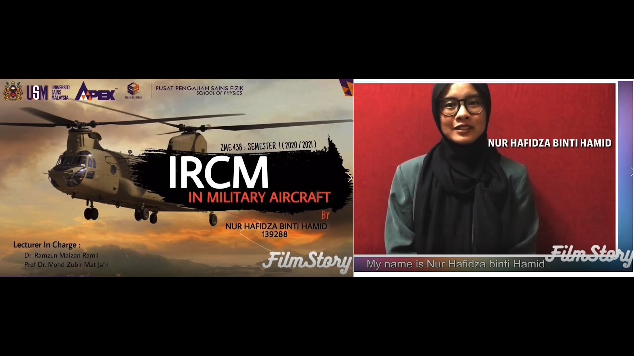 IRCM (Infrared counter measure) in military - YouTube