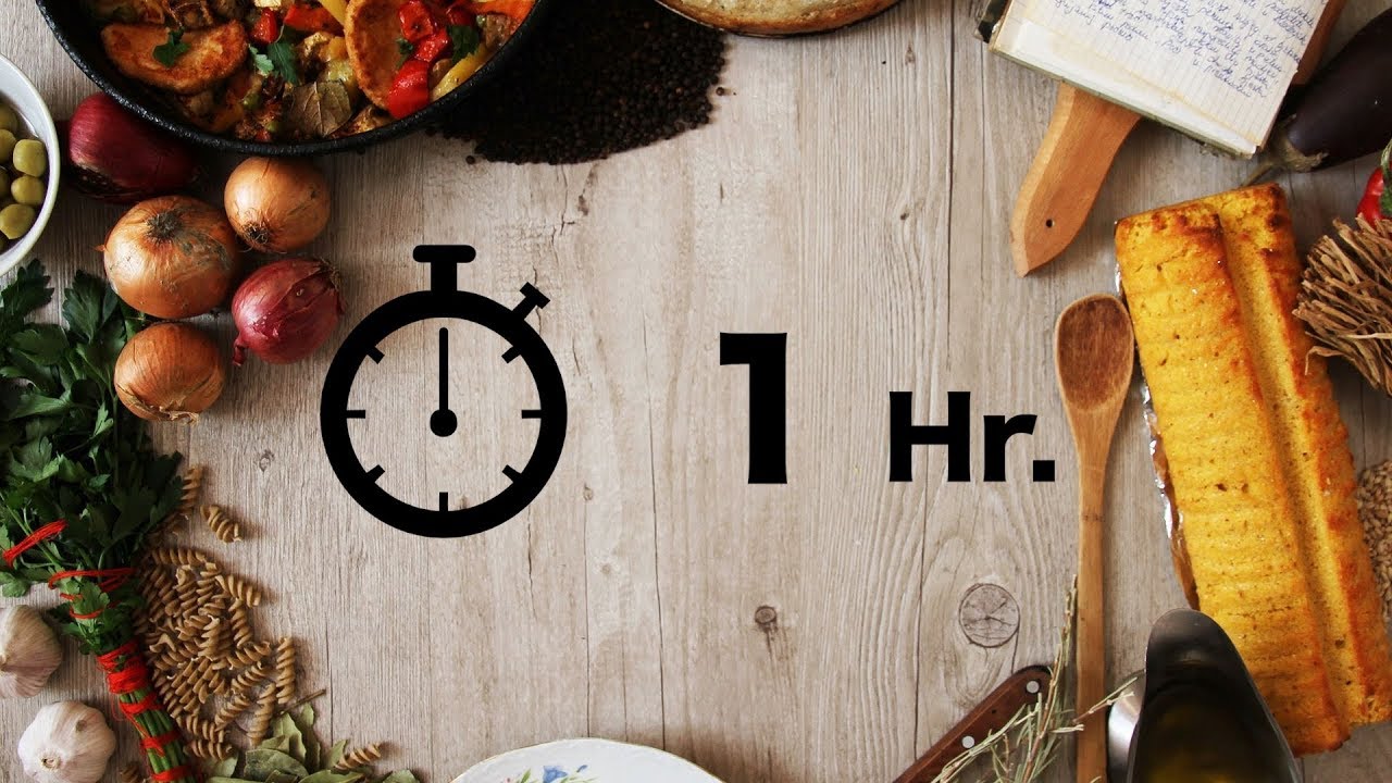 Baking Timer ∥ 1 Hour Countdown - YouTube