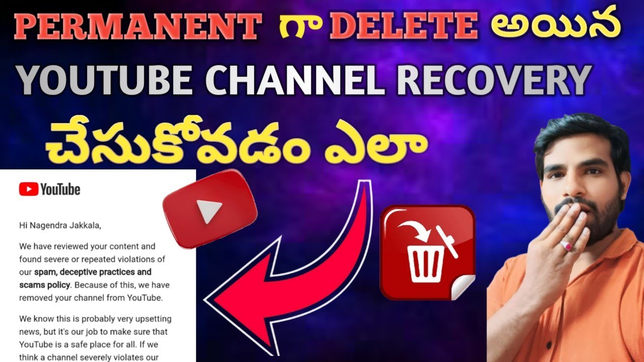 How to recover deleted youtube channel in 2025 | Deleted youtube ...