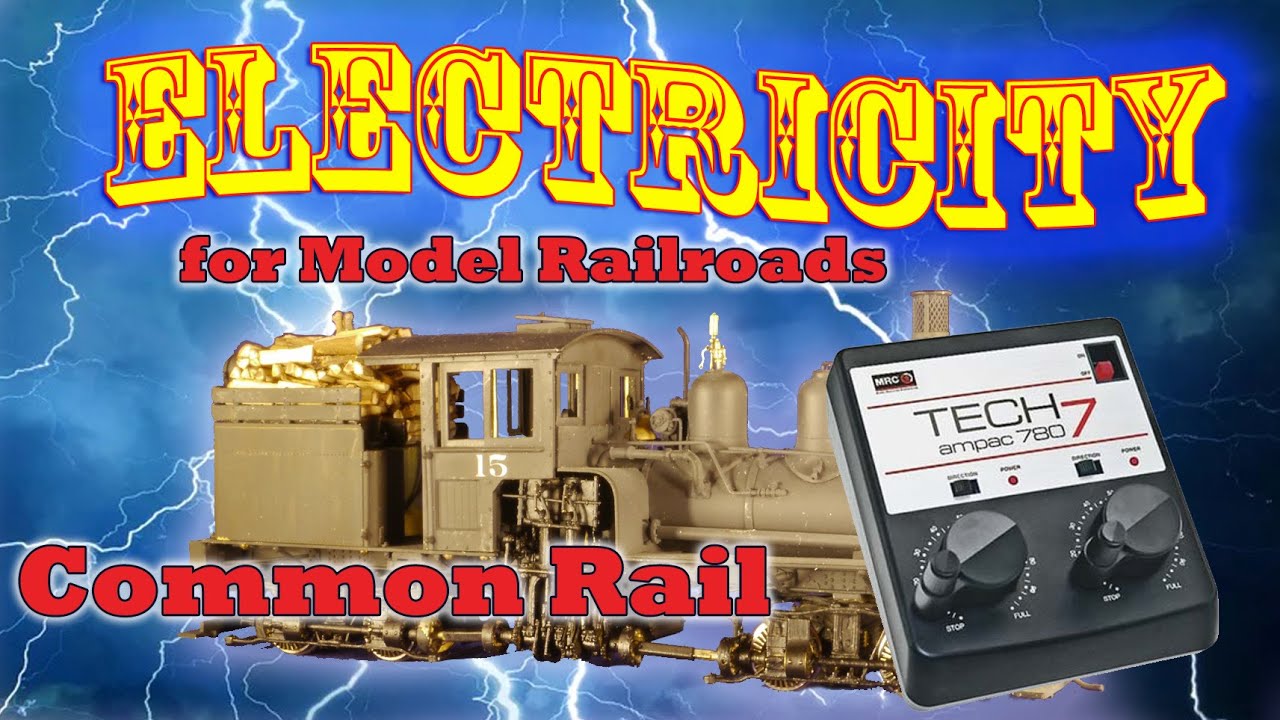 Common Rail Wiring - Electricity for Model Railroads - YouTube