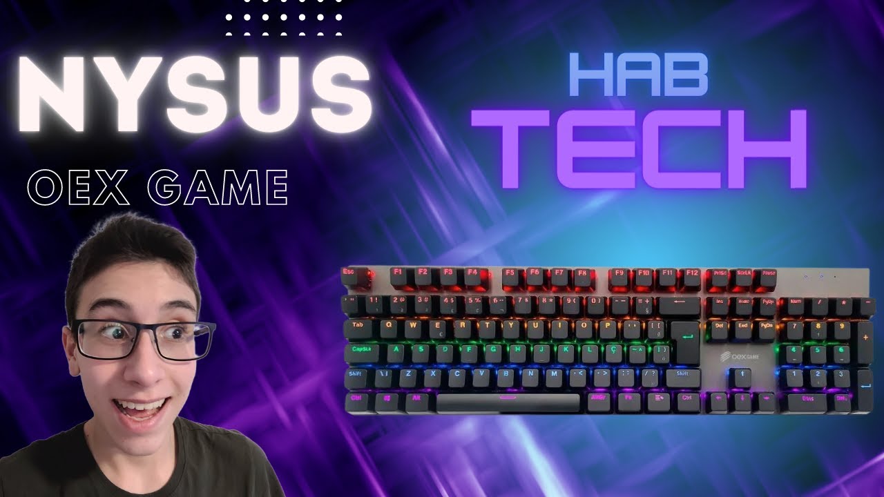 Review e Unboxing do teclado mecânico NYSUS !!! teclado top d+ - YouTube