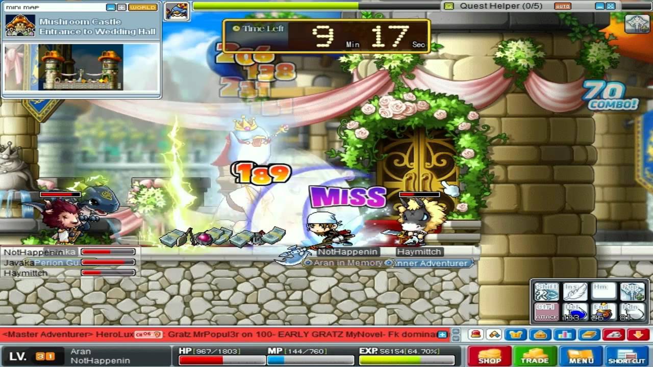 King Pepe Boss Battle - MapleStory - YouTube