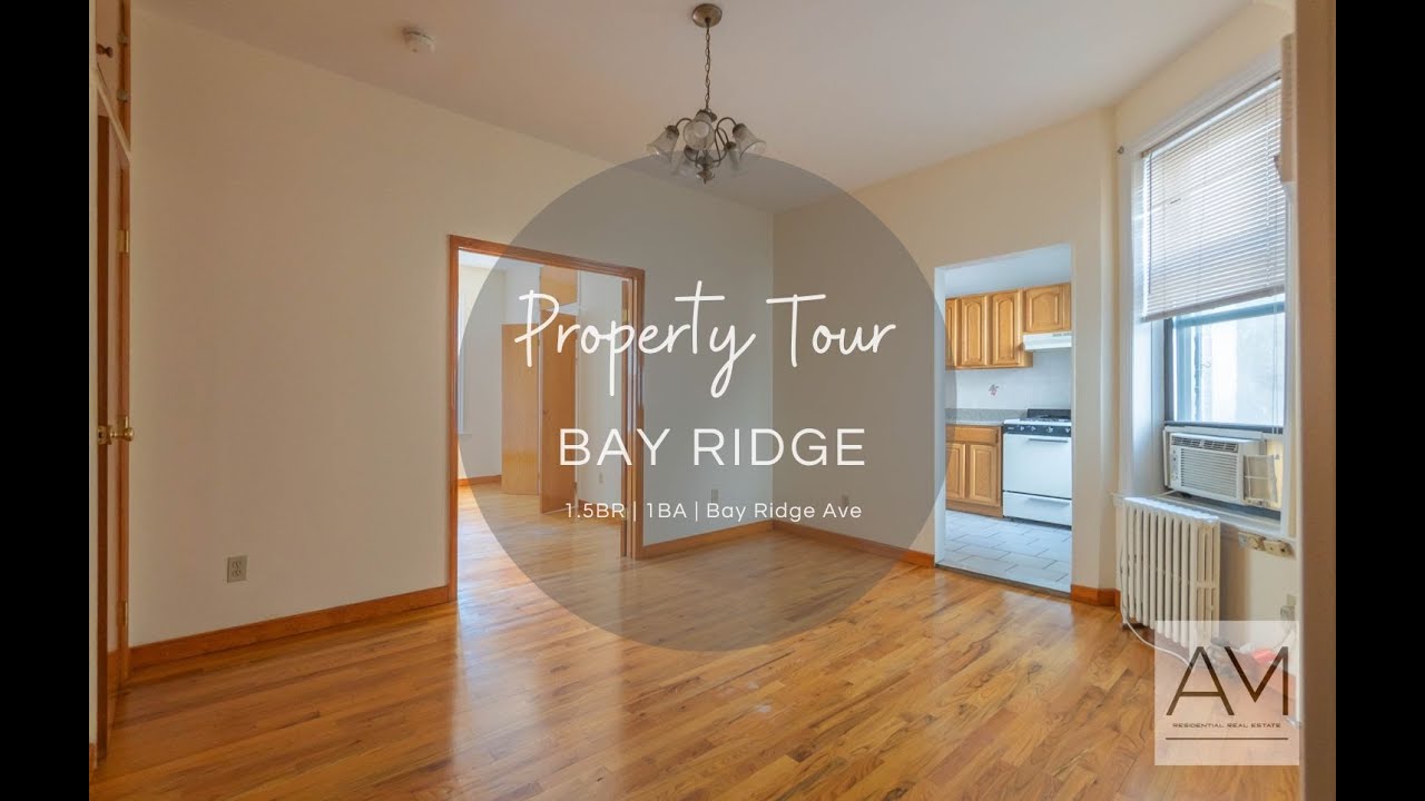 NYC Apartment Tour - 1.5BR Apartment at Bay Ridge Ave, Brooklyn - YouTube