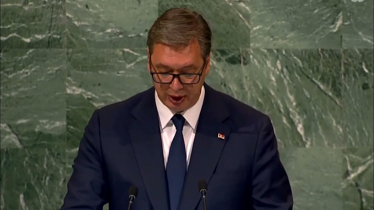 Sad, Njujork, Aleksandar Vucic predsednik Srbije, o inicijativi OPEN ... Sad, Njujork, Aleksandar Vucic predsednik Srbije, o inicijativi OPEN ...