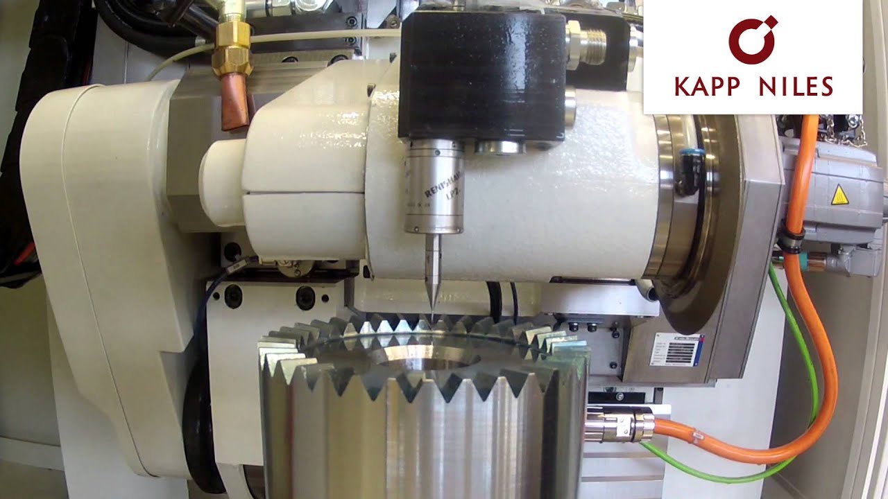 ZE / ZP - grinding a Hirth coupling (EN) - YouTube