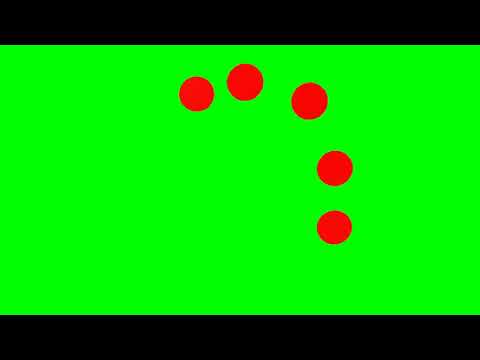 GREEN SCREEN LOADING RED CIRCLE - YouTube