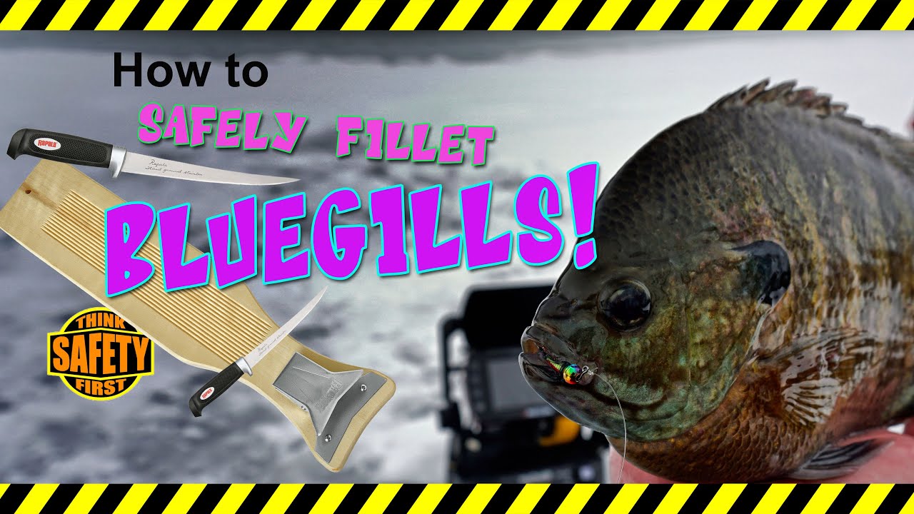 How To Fillet Bluegills... without losing any fingers! - YouTube