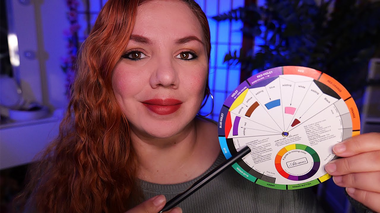 ASMR All Seasons Make Up COLOR ANALYSIS Roleplay - YouTube