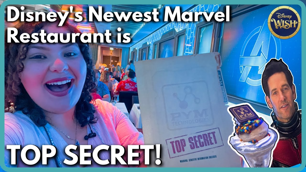 Worlds of Marvel (Show & Dining Review of Half the Menu!) Avengers ...
