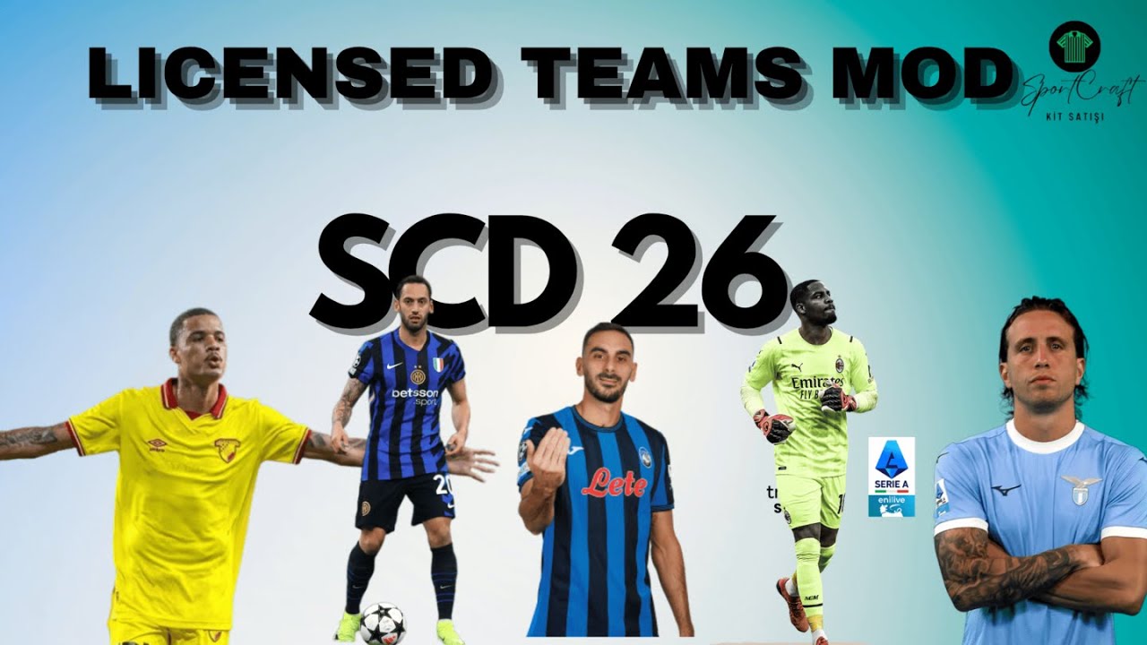 SCD Licensed Teams Mod Goal Anthem - YouTube