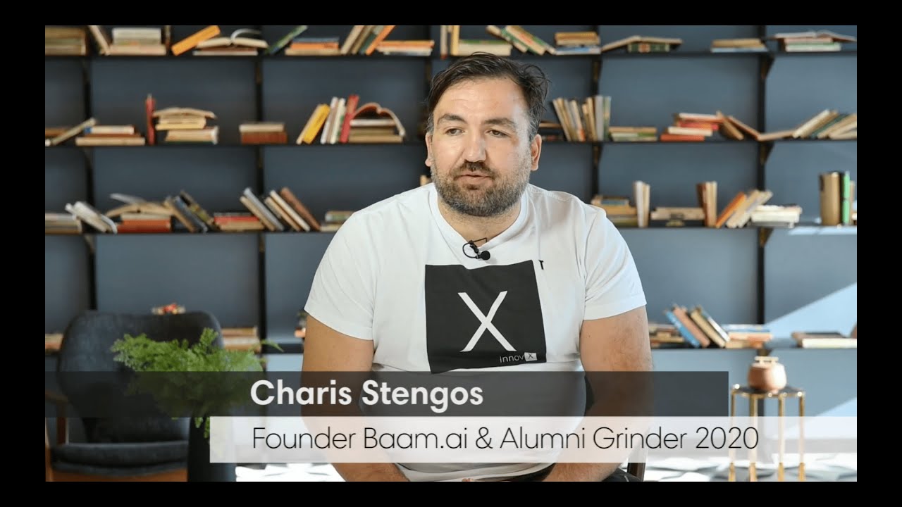 Charis Stengos, Founder Baam.ai & InnovX BCR Alumni - YouTube
