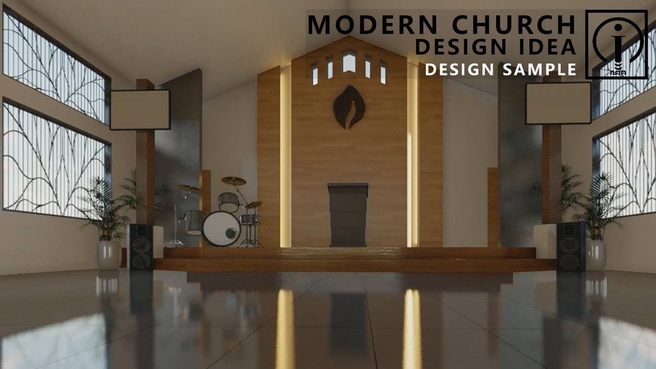 modern church design idea( sample design ) - IDEWARI DESIGN TEAM - YouTube